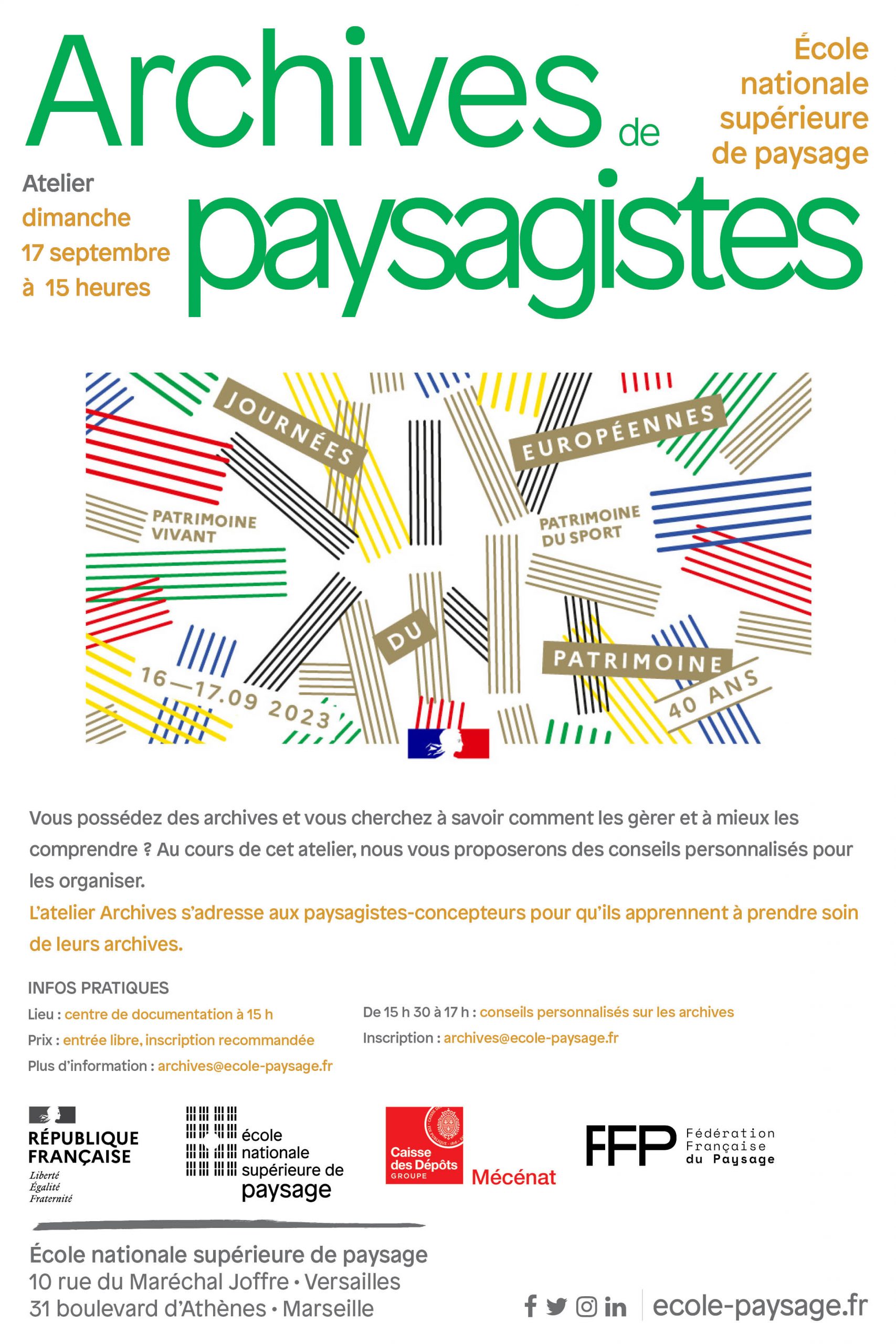 Archives de paysagiste | Fédération Française du Paysage - FFP